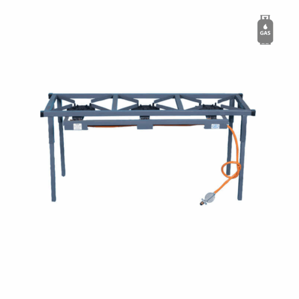 Gas Boiling Table - 3 Burner (Light Duty) | Steelorex