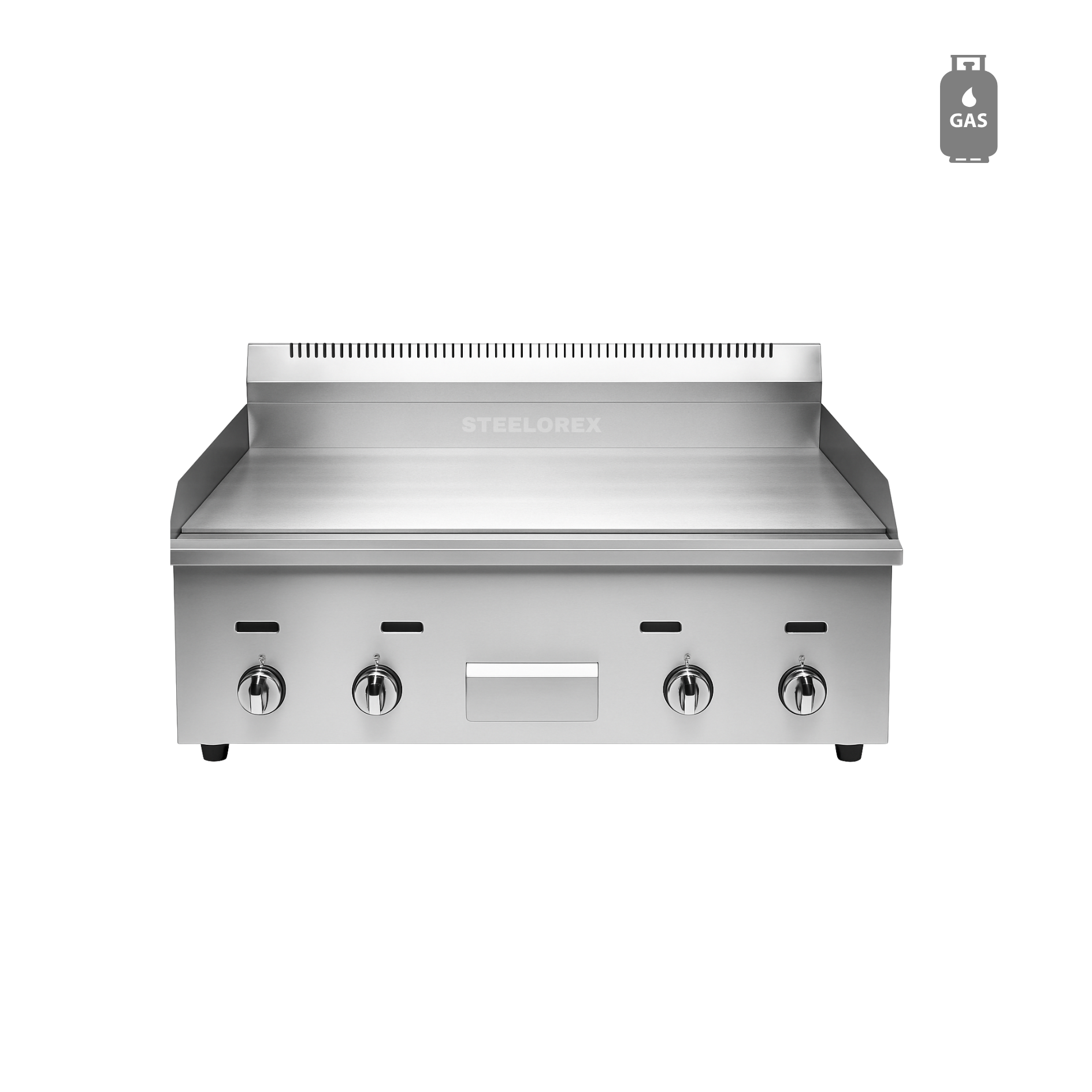 Gas Flat Top Griller (720mm) | Steelorex